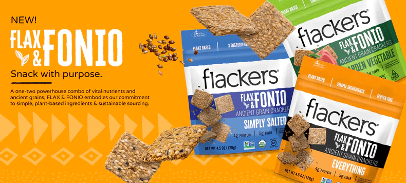 Flackers Organic Flaxseed Crackers